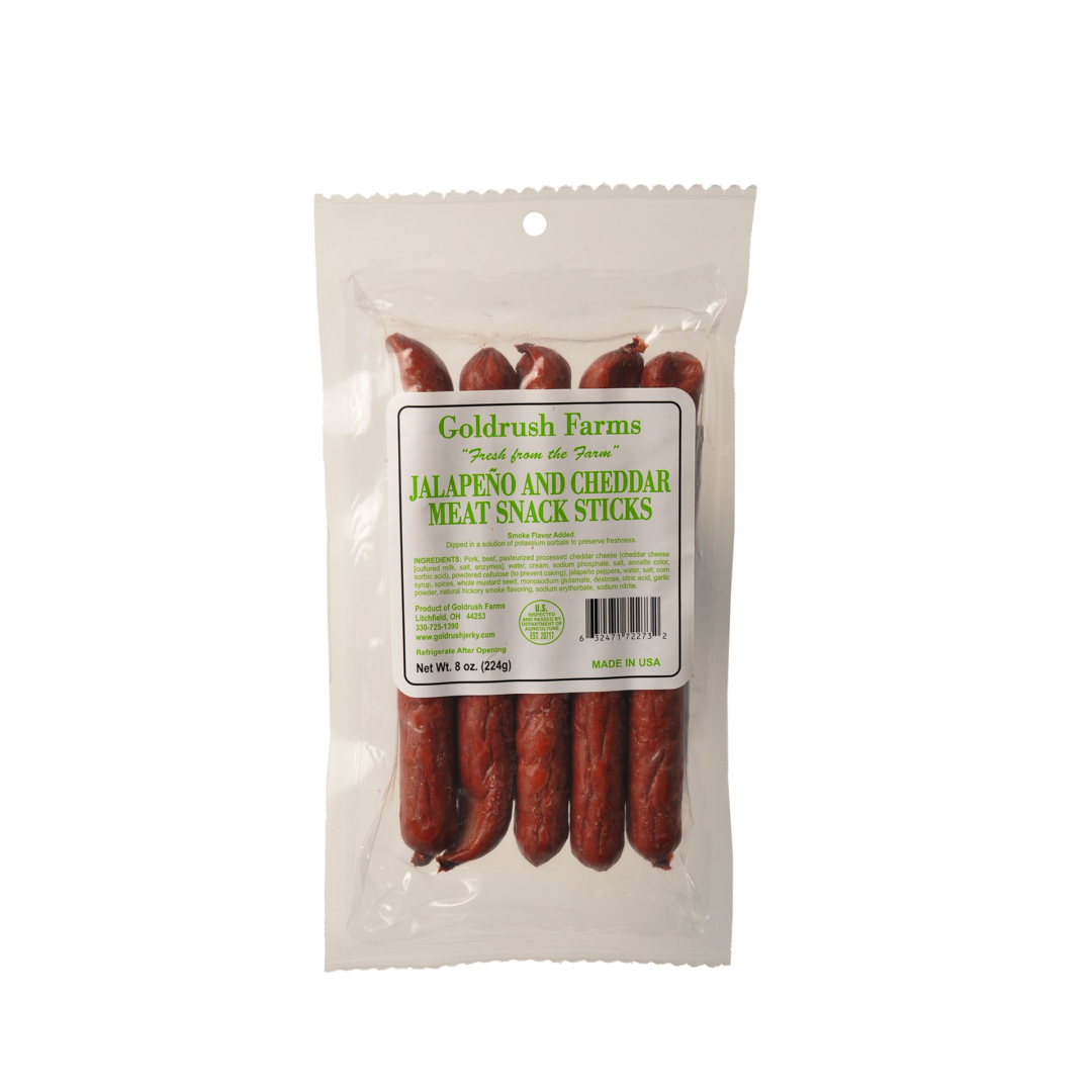 "Fresh from the Farm" 8 oz. Meat Snack Stick - Goldrush Jerky