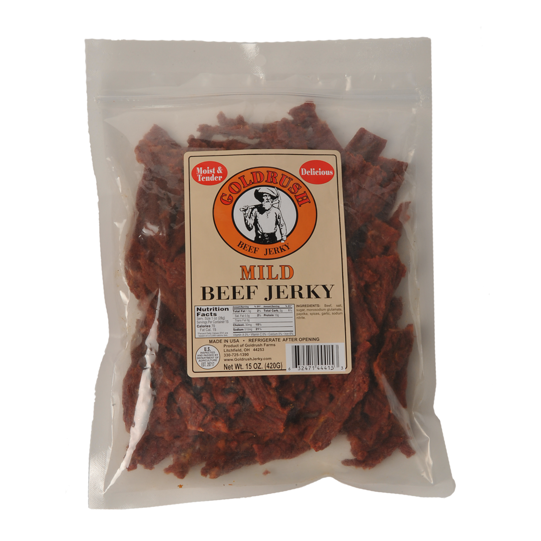 2.85 oz Beef Jerky - Goldrush Jerky