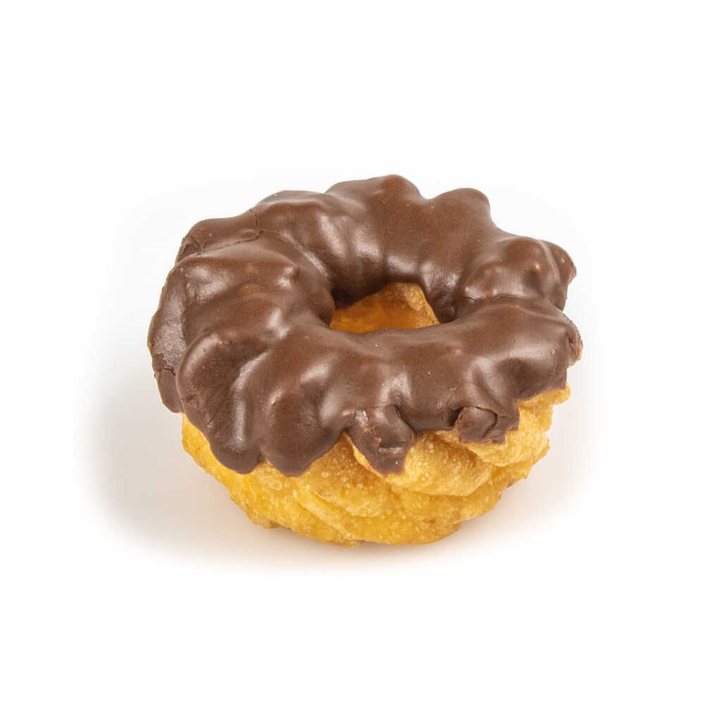 Cruller with Chocolate Icing - Jack Frost Donuts