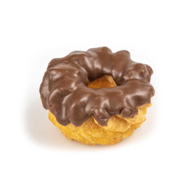 Cruller with Chocolate Icing - Jack Frost Donuts