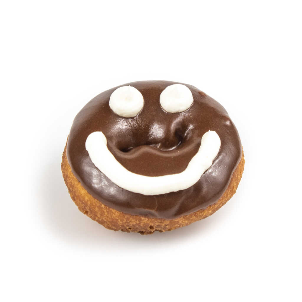 Smiley Face Donut - Jack Frost Donuts