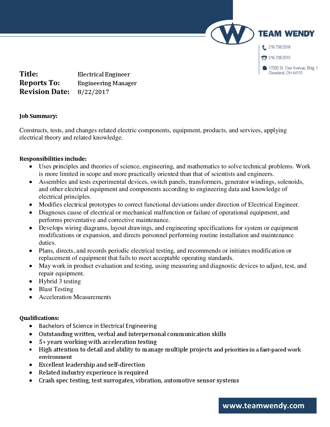Job Description TW Electrical Engineer Dan T Moore Company job-description-tw-electrical-engineer-dan-t-moore-company