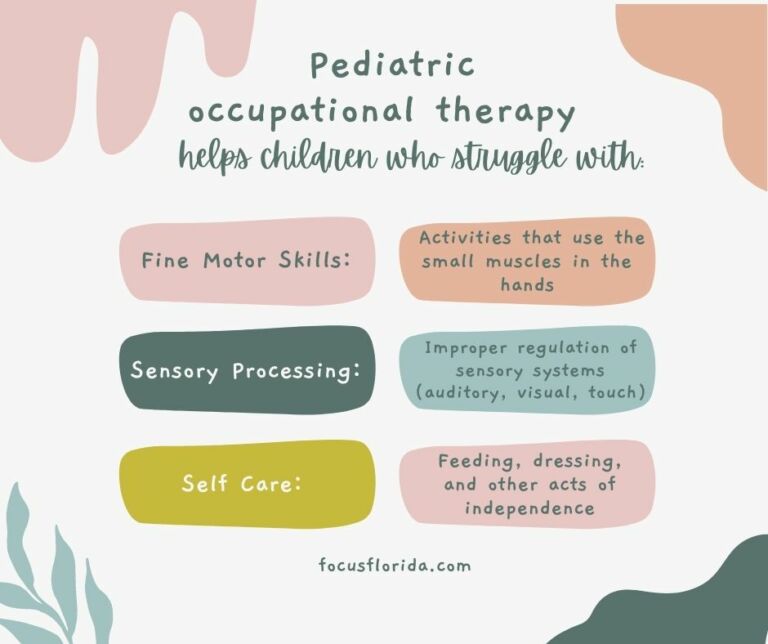 Understanding Pediatric Occupational Therapy - Focus Therapy