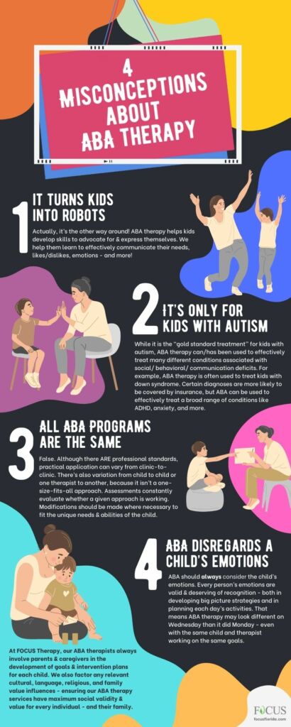 Top Fort Myers ABA Therapy Misconceptions - Focus Therapy
