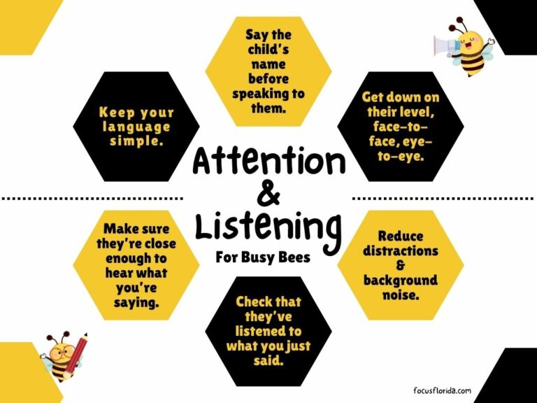 Fort Myers Occupational Therapy Tips for Maximum Attention & Listening ...