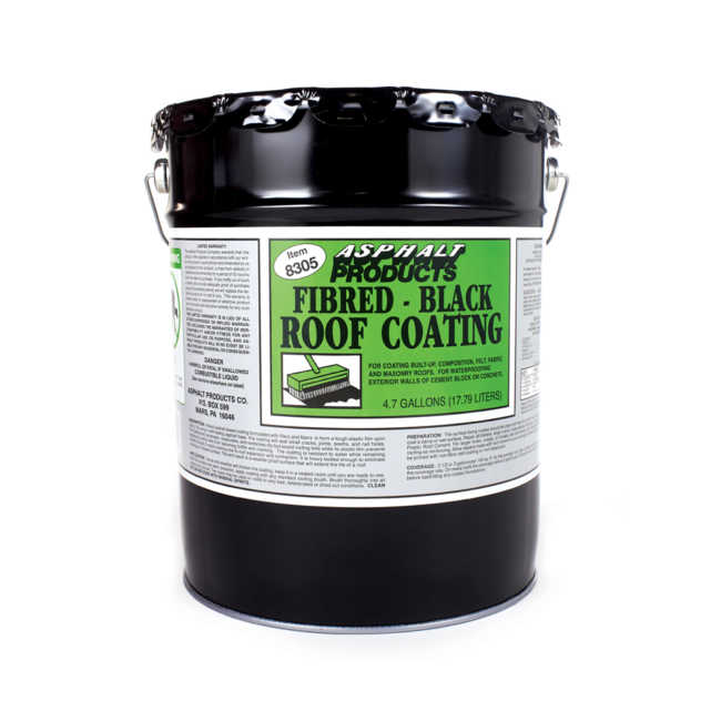 Roof Coatings - Asphalt Products