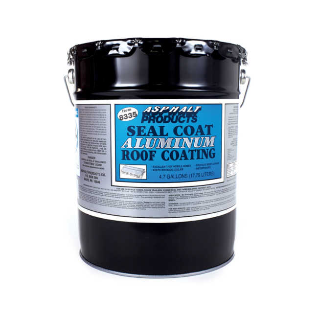 Hi-Brite Aluminum Roof Coating (Best Quality, Fiber) - Asphalt Products