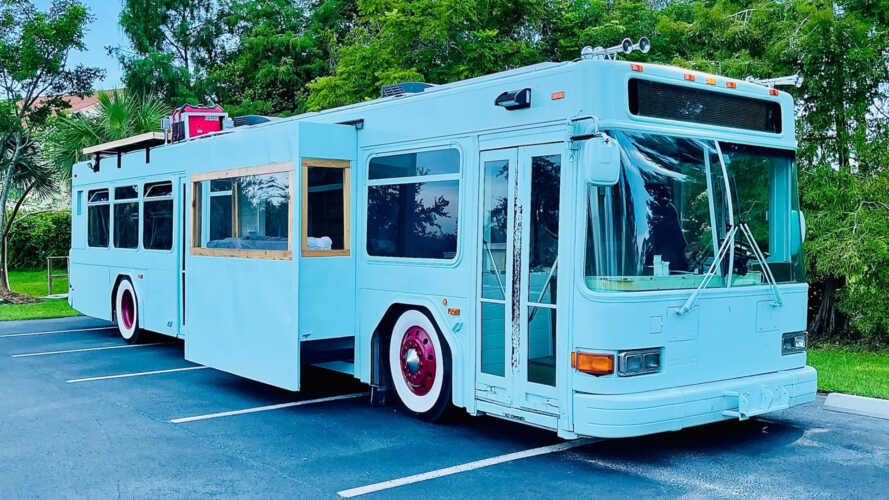 City Transit Bus Conversion - Studio: Express RV Renovations & Bus ...