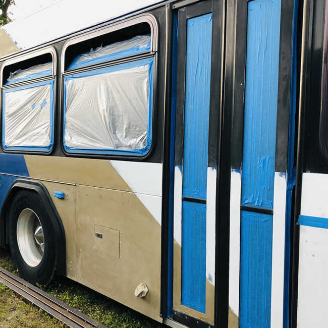 City Transit Bus Conversion - Studio: Express RV Renovations & Bus ...